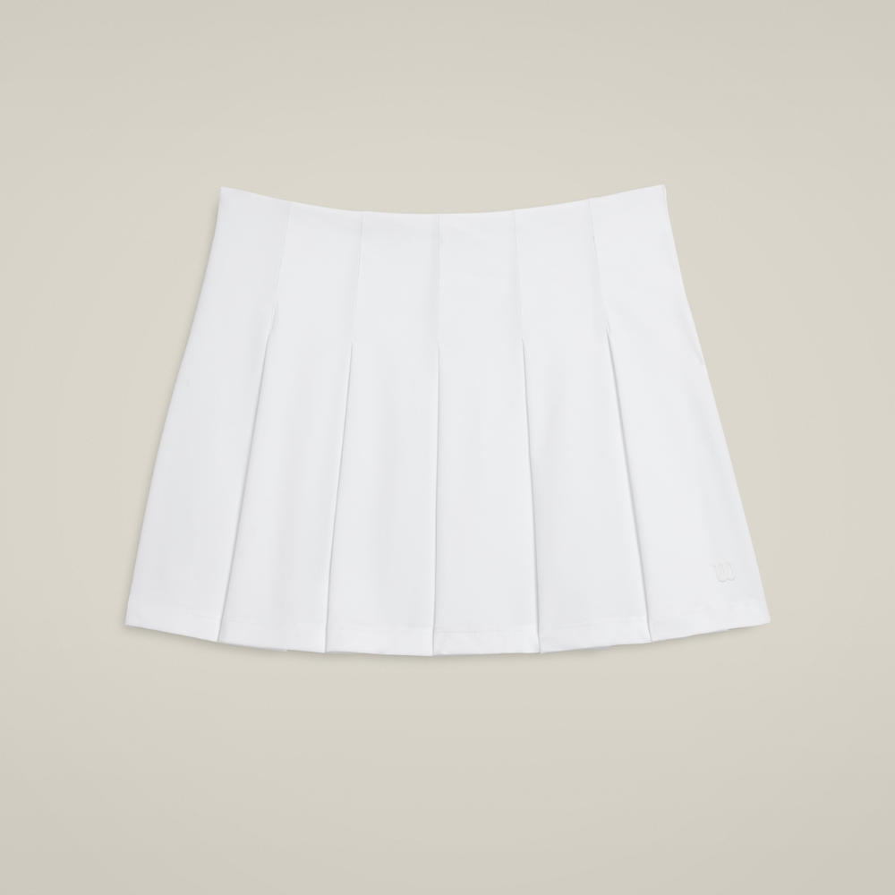 Wilson Classic Pleated Mini Skirt - White